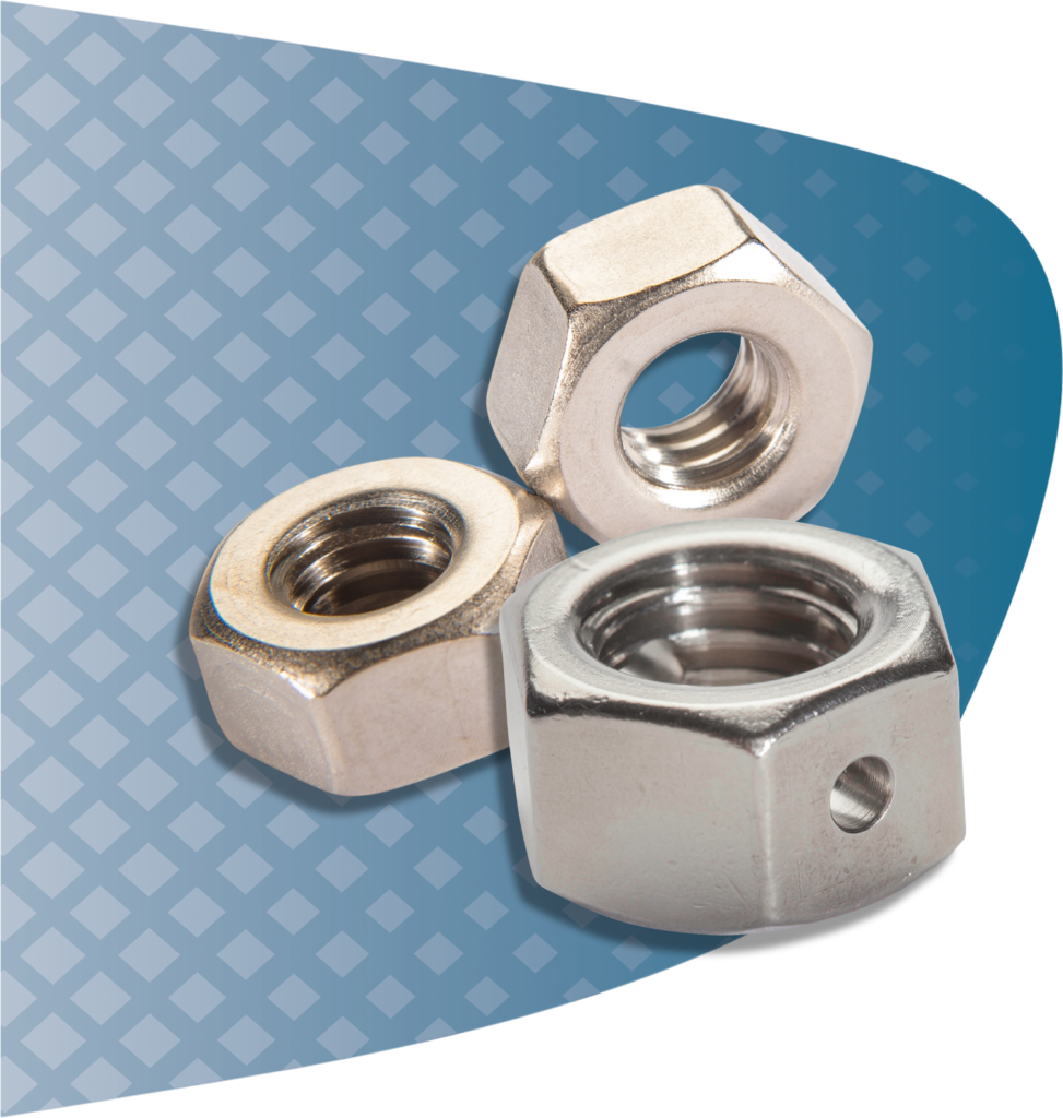 Vented Hex Nuts for HV & UHV Applications | UC Components, Inc. Morgan ...