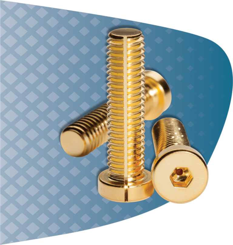 Gold Plated Screws & Fasteners | HV & UHV Applications | UC Components ...