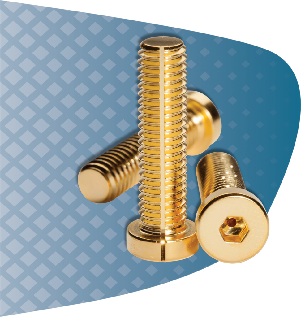 Gold Plated Screws & Fasteners | HV & UHV Applications | UC Components ...