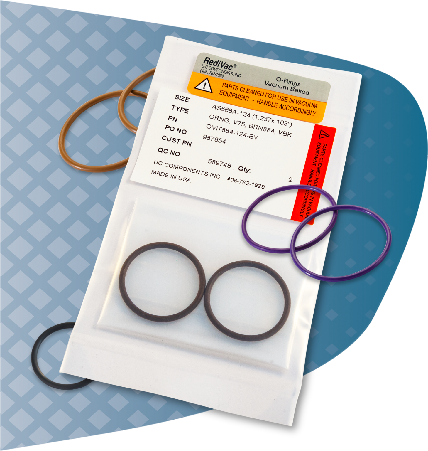 Vacuum Baked Fasteners & O-Rings | HV & UHV Systems | UC Components, Inc.