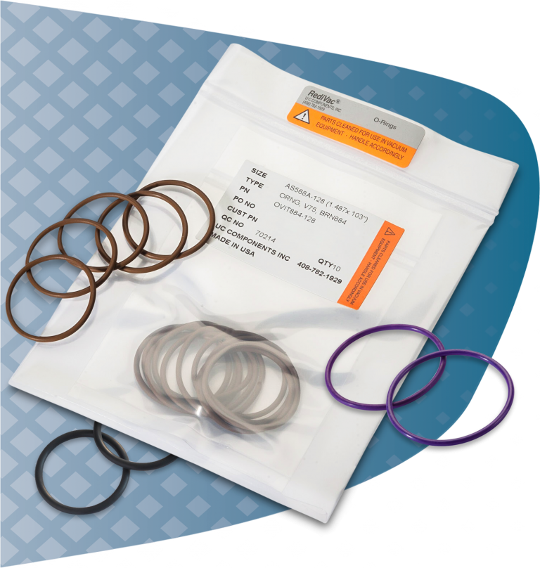 O-Rings for High Vacuum Systems | UC Components Inc.