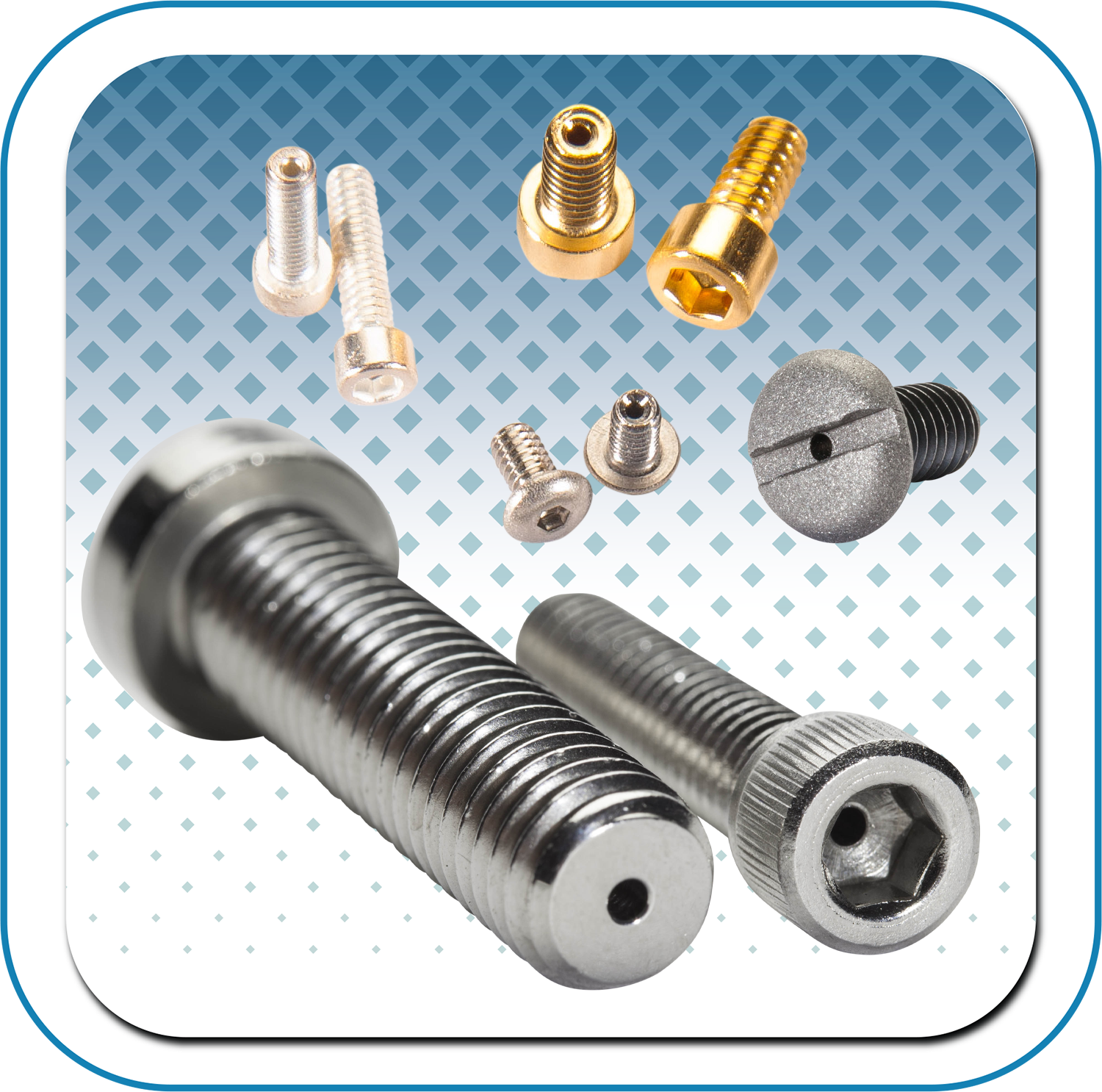 Vented Screws for High Vacuum Systems | UC Components, Inc.